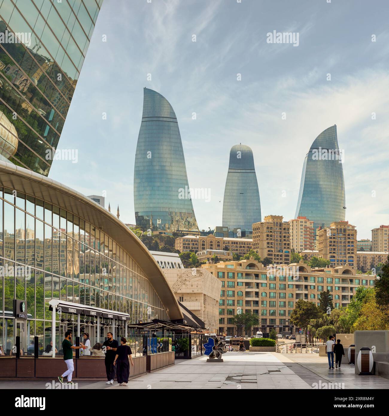 Baku, Azerbaijan - May 10, 2024: Deniz Mall showcases modern ...
