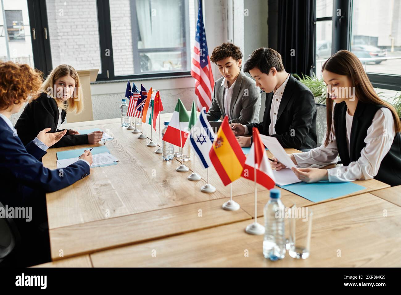 Teens join Model UN conference, discuss global problems as countries ...