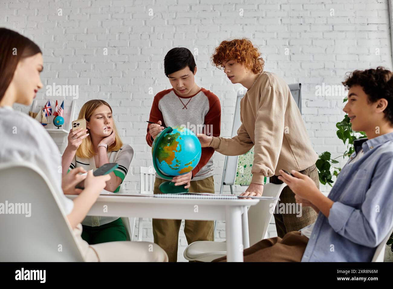 Climate simulation map hi-res stock photography and images - Alamy