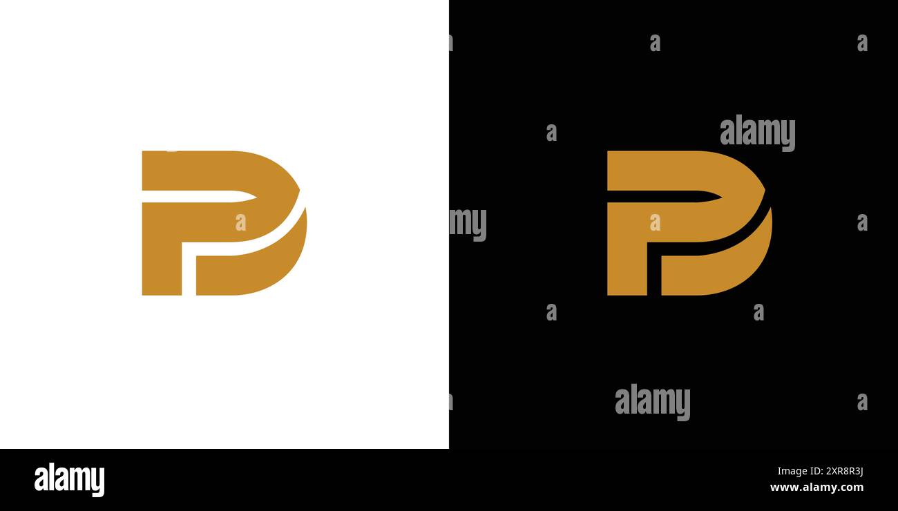 Simple and bold PD logo design Stock Vector Image & Art - Alamy
