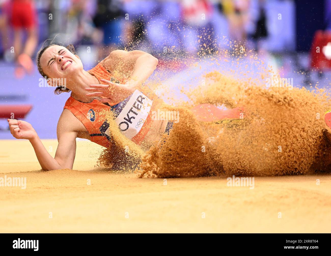 Paris, France. 9th Aug, 2024. Sofie Dokter of the Netherlands competes ...