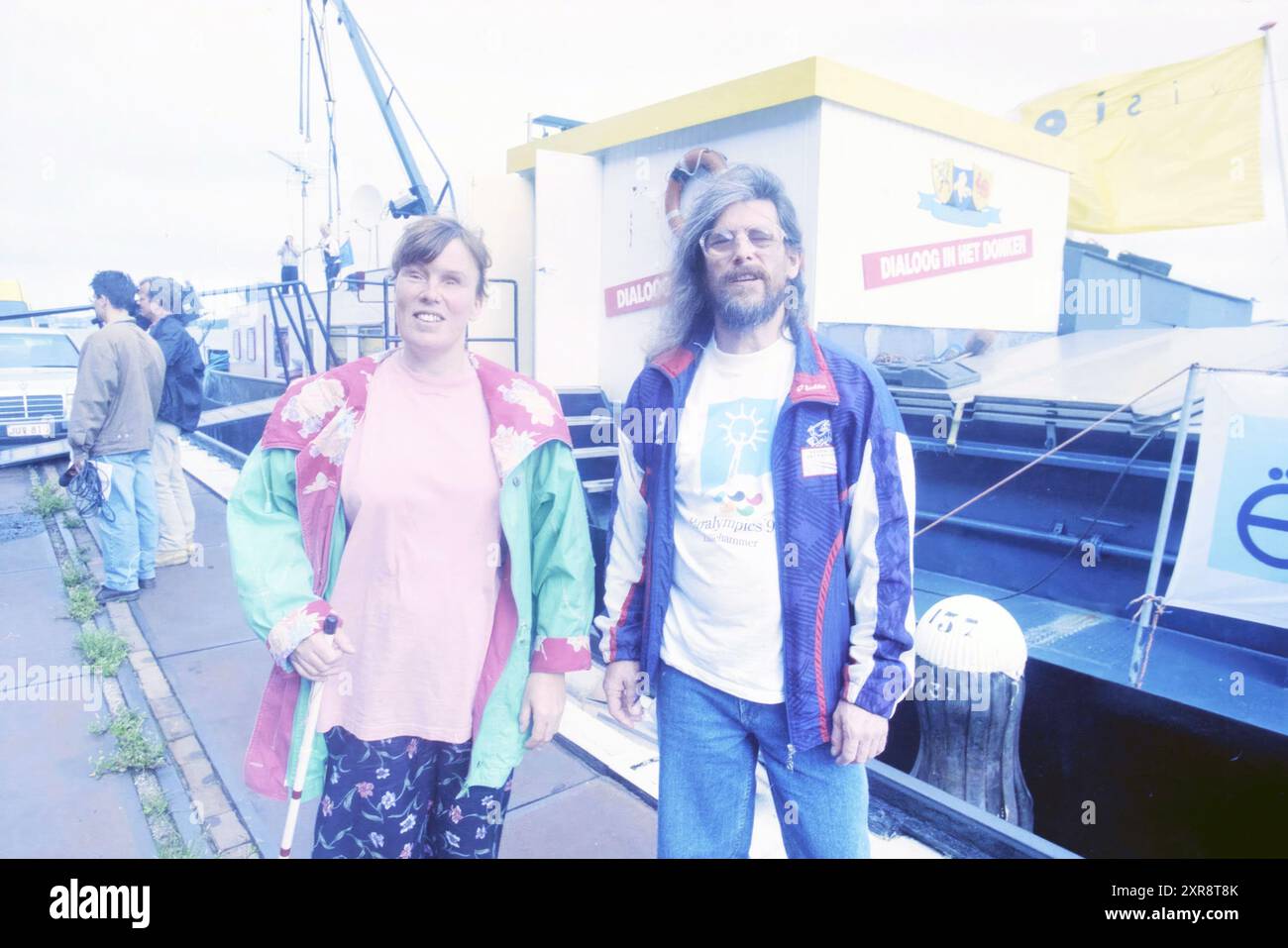 Dialogue in the Dark', an exhibition on a traveling boat to give ...