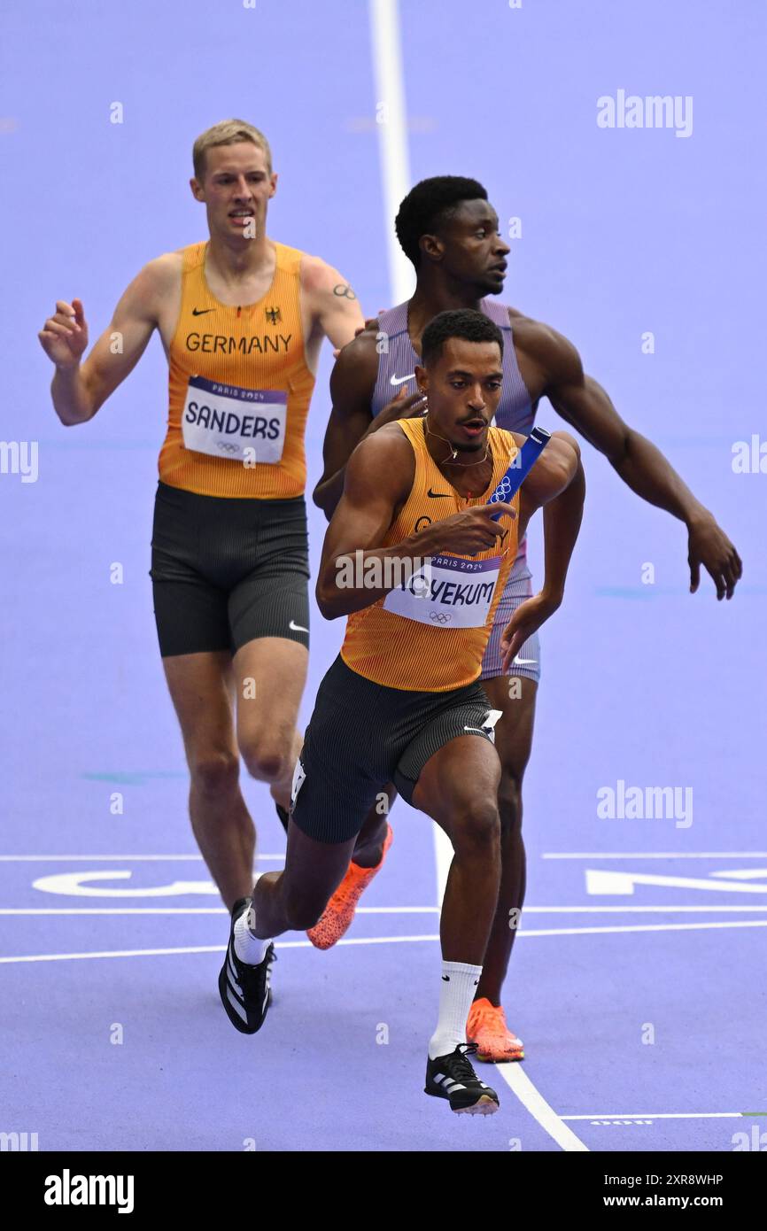 Saint Denis, France. 09th Aug, 2024. Olympics, Paris 2024, athletics ...