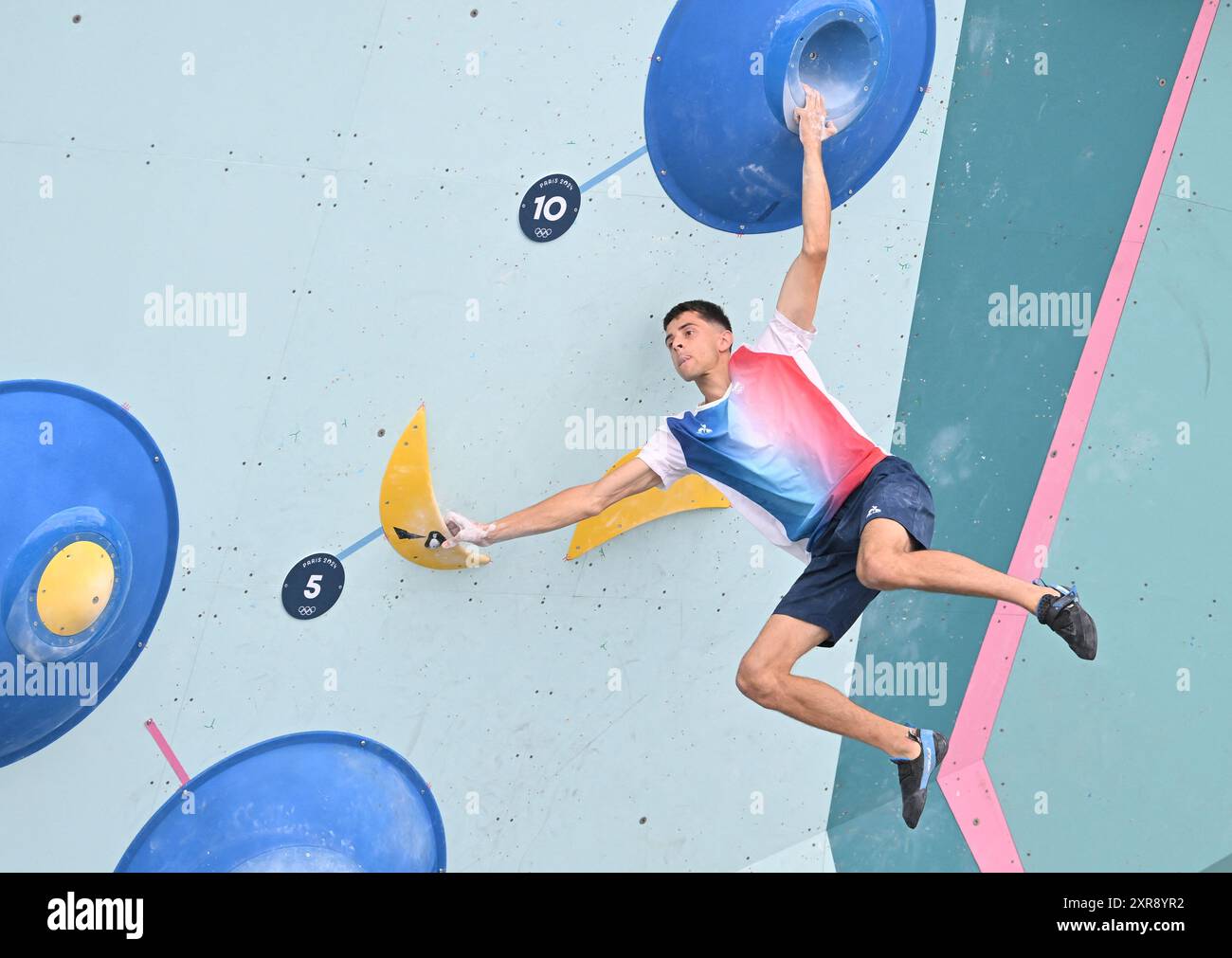 Paris, France. 09th Aug, 2024. Paul Jenft (FRA) competes in Sport ...