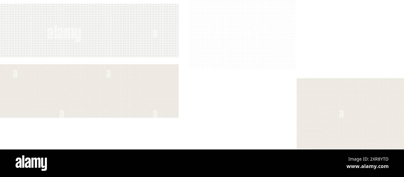 Bullet journal page, simple polka dot grid background. Paper pattern ...