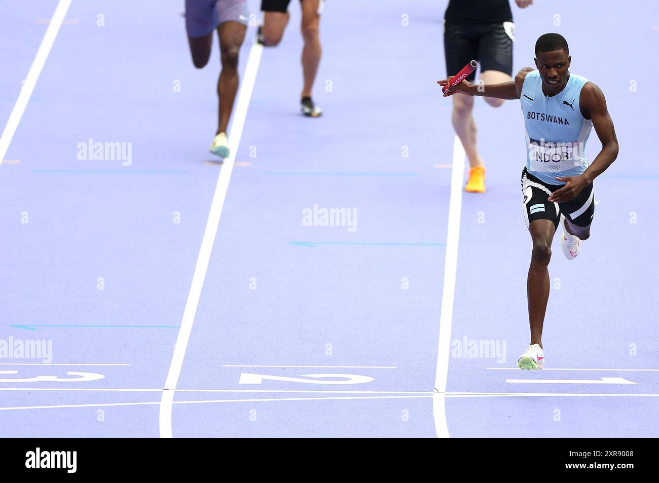 Paris, France. 9th Aug, 2024. Bayapo Ndori of team Botswana competes ...