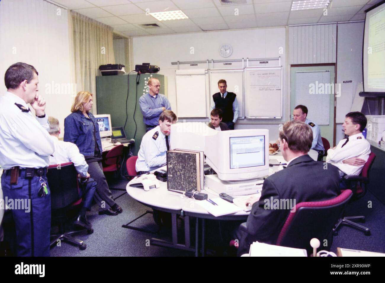 Haarlem police control room hi-res stock photography and images - Alamy