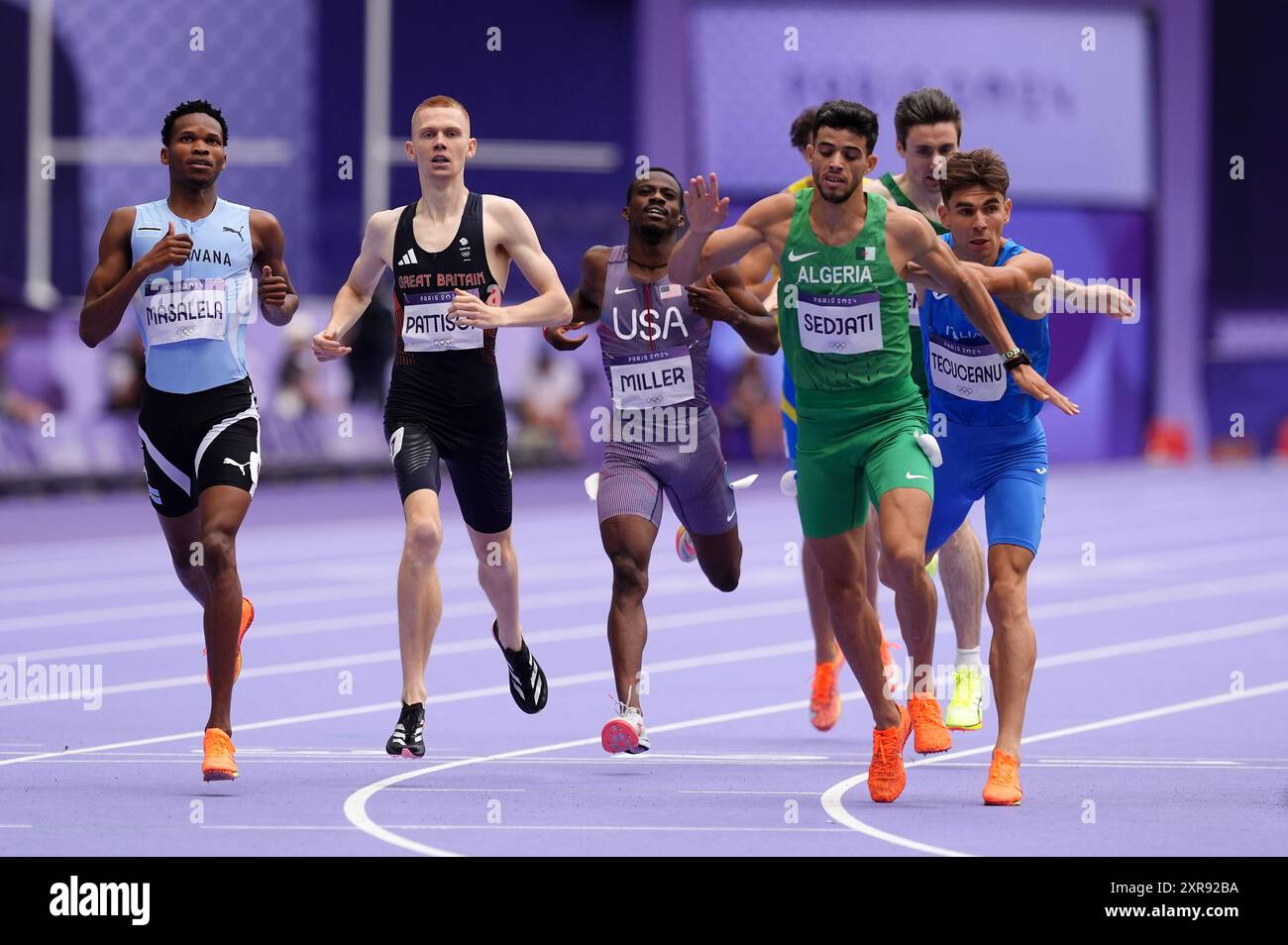 Great Britain's Ben Pattison during his Men's 800m Semi-Final at the ...