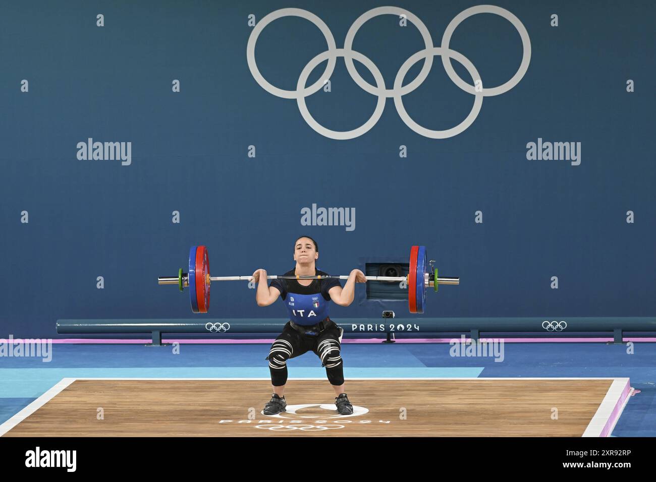 MAGISTRIS Lucrezia (Italy), Weightlifting, Women's 59kg during the ...