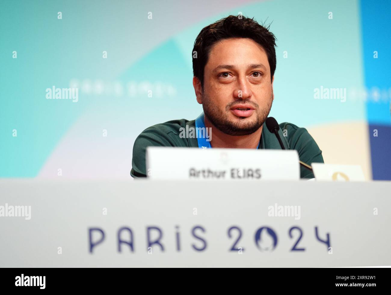 Brazil manager Arthur Elias during a press conference at the Main Press ...