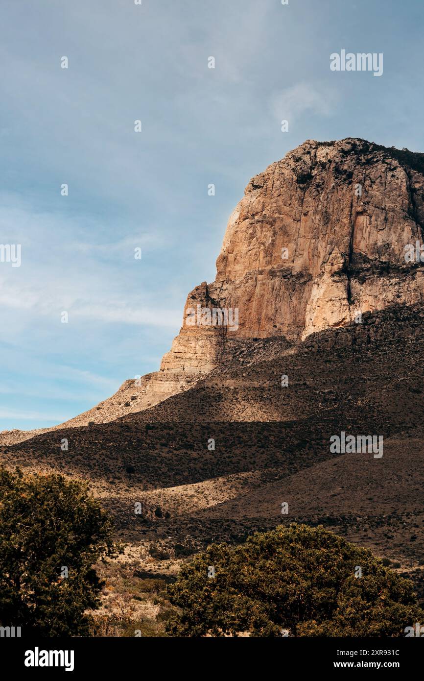 El Capitan in Guadalupe Mountains National Park Stock Photo - Alamy