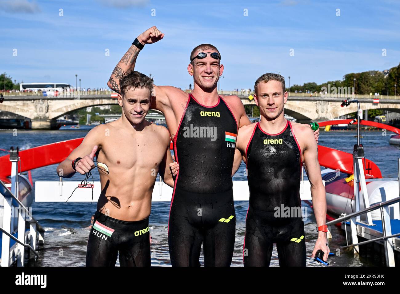 Paris, France. 09th Aug, 2024. David Betlehem of Hungary, bronze ...