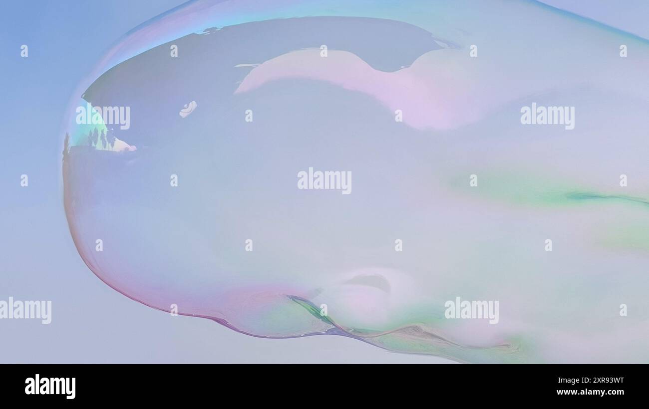 Giant soap bubble Stock Photo - Alamy