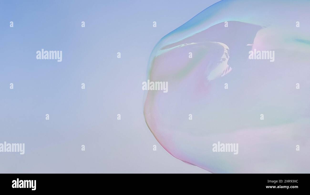 Giant Soap Bubble Stock Photo Alamy