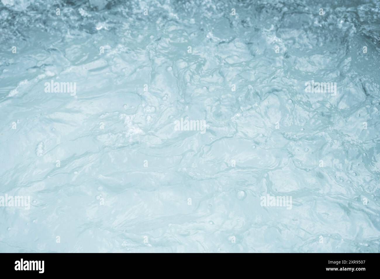 Turbulent water surface with visible foam and ripples Stock Photo - Alamy