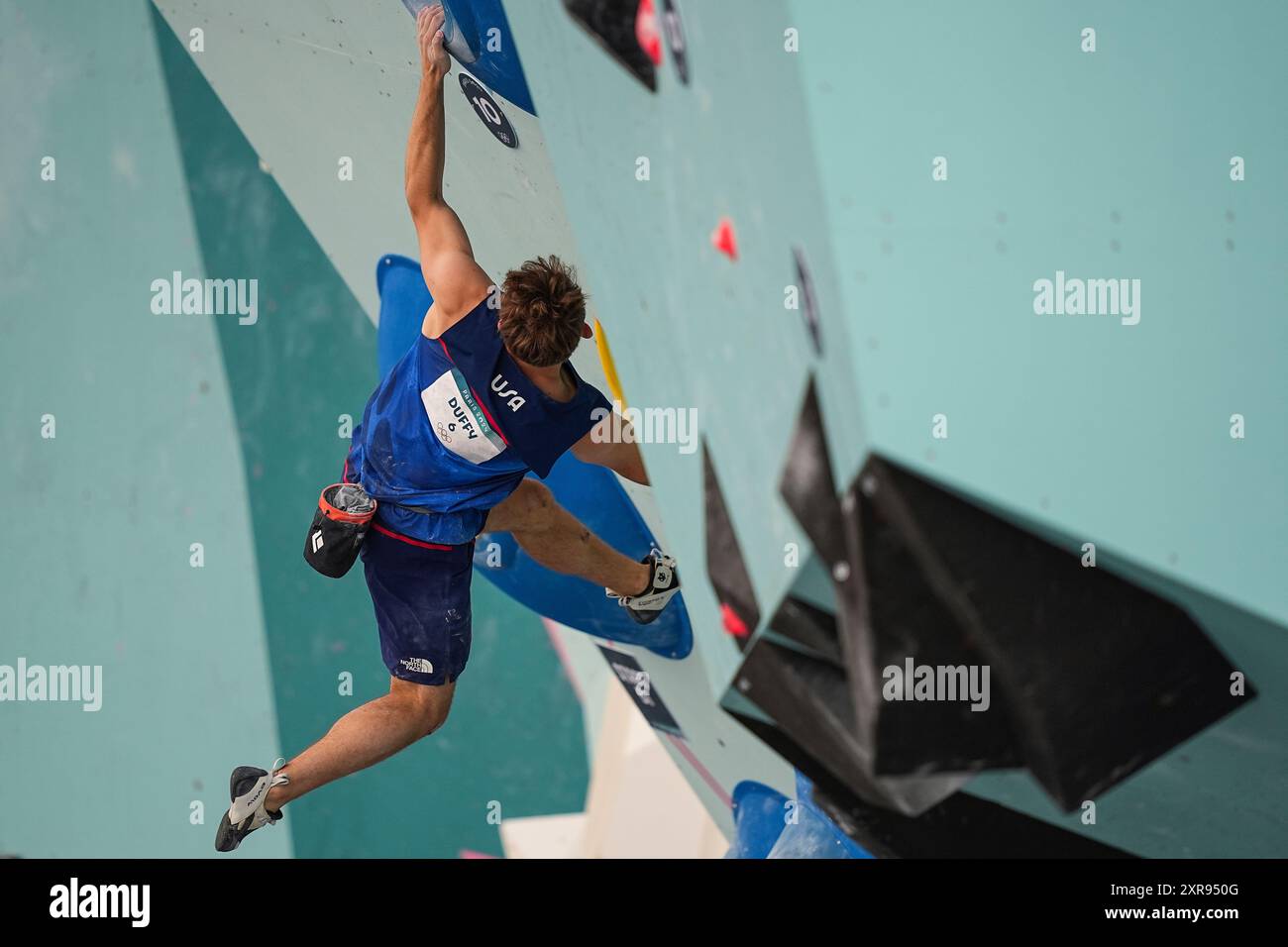 Colin Duffy of United States competes in Men's Boulder & Lead, Final ...