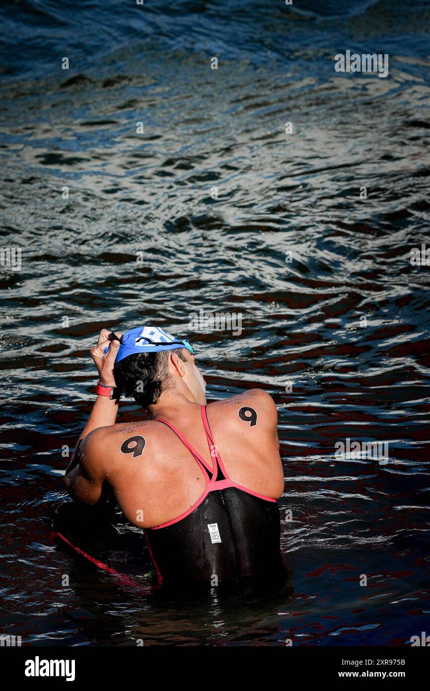 Paris, France. 09th Aug, 2024. Athanasios KYNIGAKIS of Greece after the race of the Men's ...