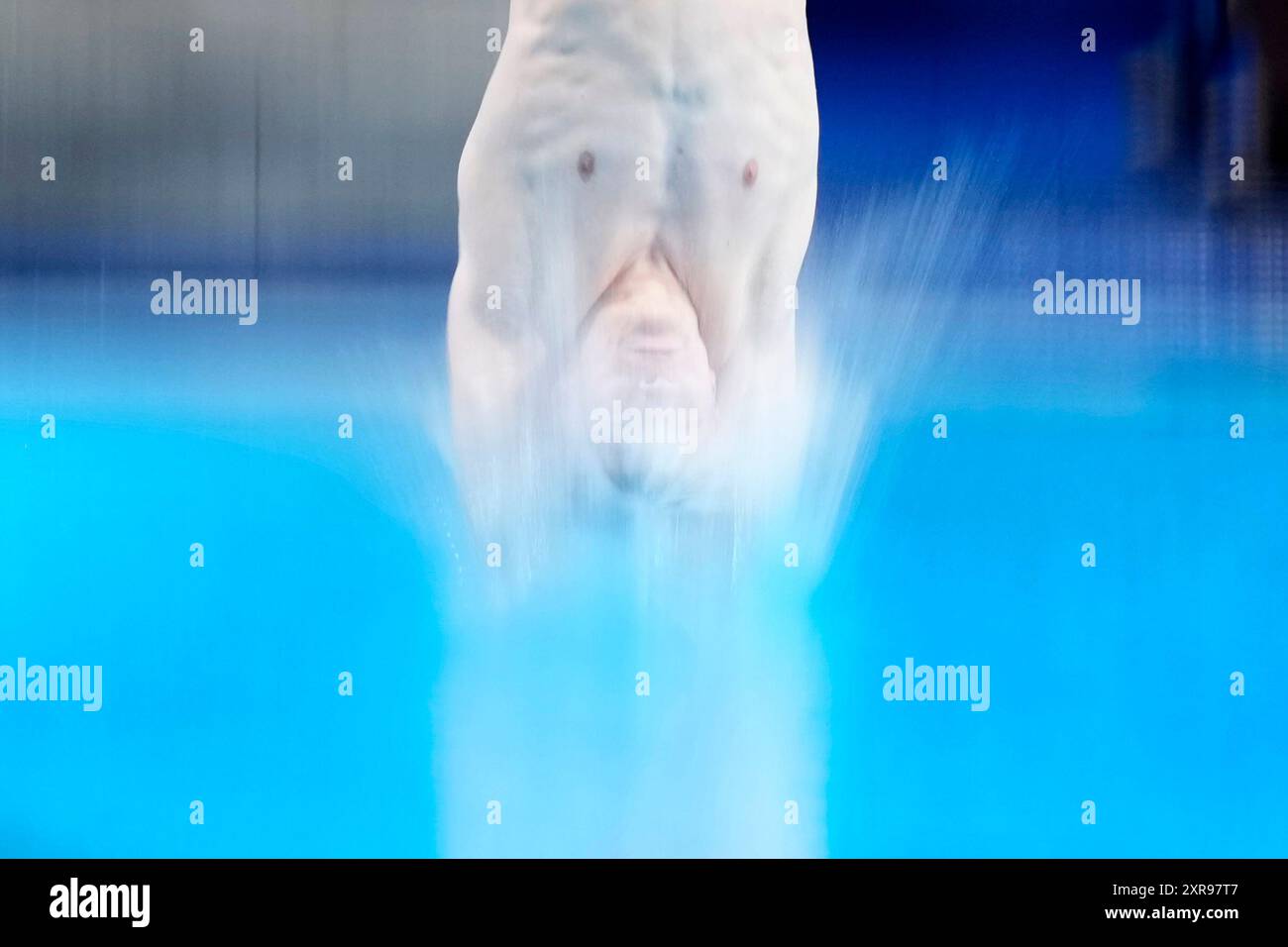 Britain's Noah Williams competes in the men's 10m platform diving ...