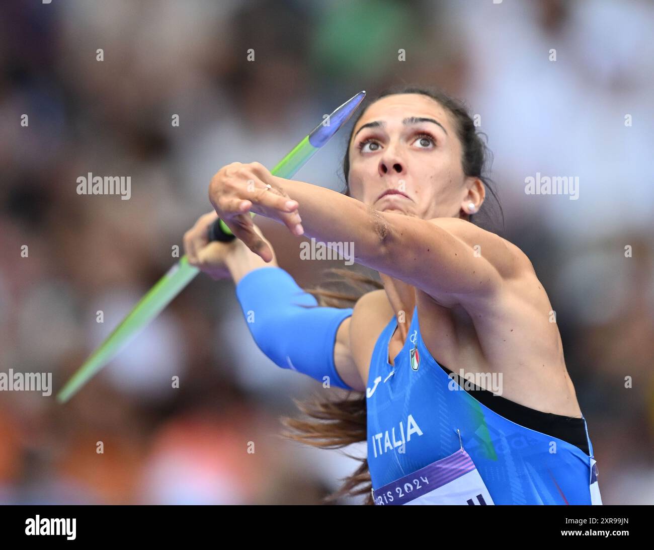 Paris, France. 9th Aug, 2024. Sveva Gerevini of Italy competes during ...
