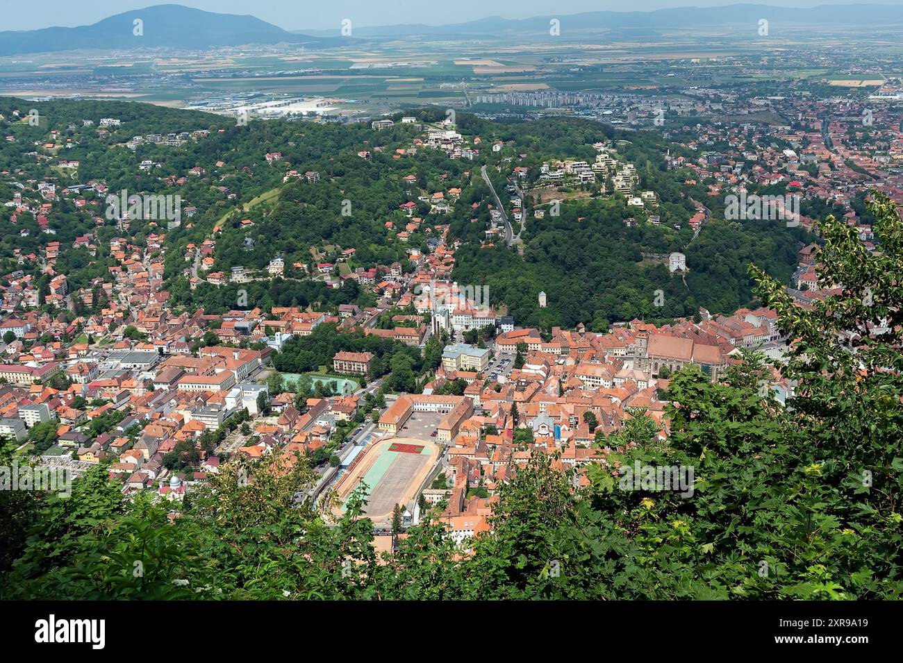 Brasov townscape view in romania hi-res stock photography and images ...