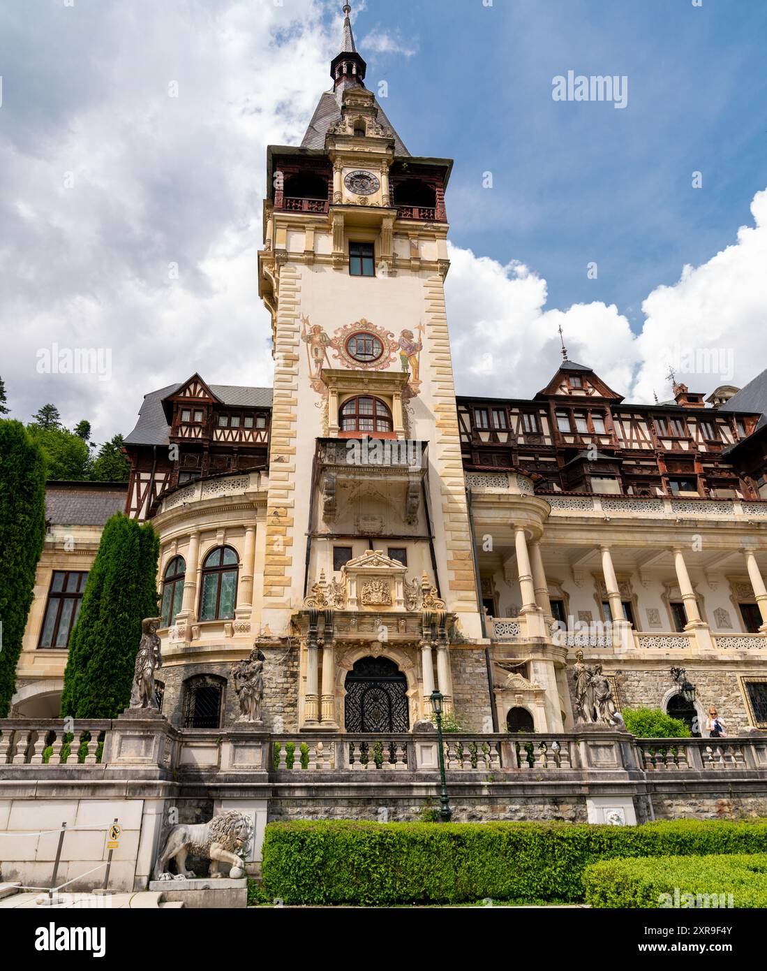 Landmark scenery renaissance tower monument hi-res stock photography ...