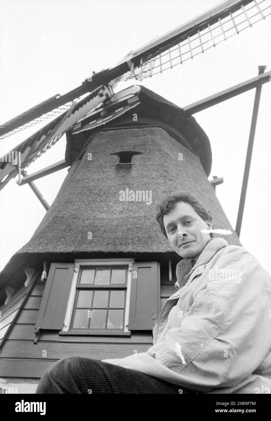 Pieter Hamman at the Penningsveer mill, Persons, Haarlemmerliede ...