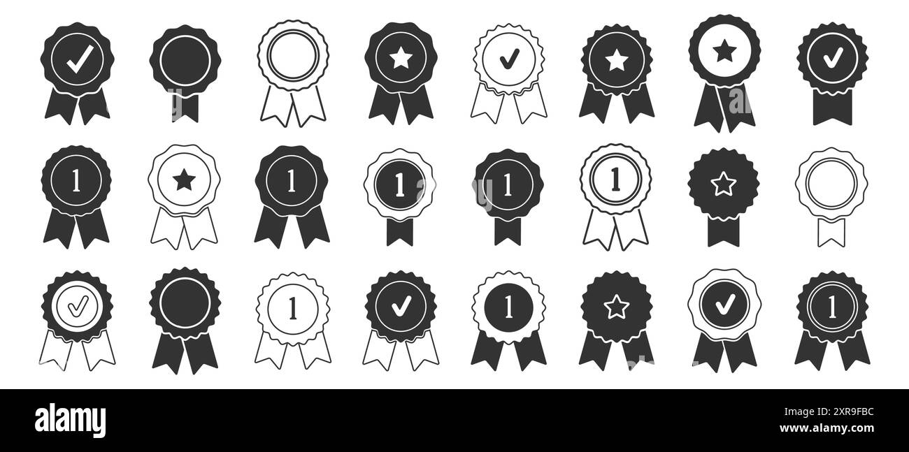 Certificate badge icon. Premium quality. Seal stamp. Achievement badge ...