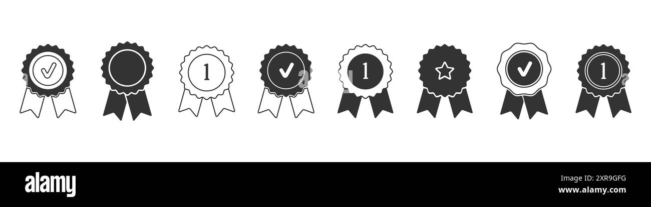 Certificate badge icon. Premium quality. Seal stamp. Achievement badge ...