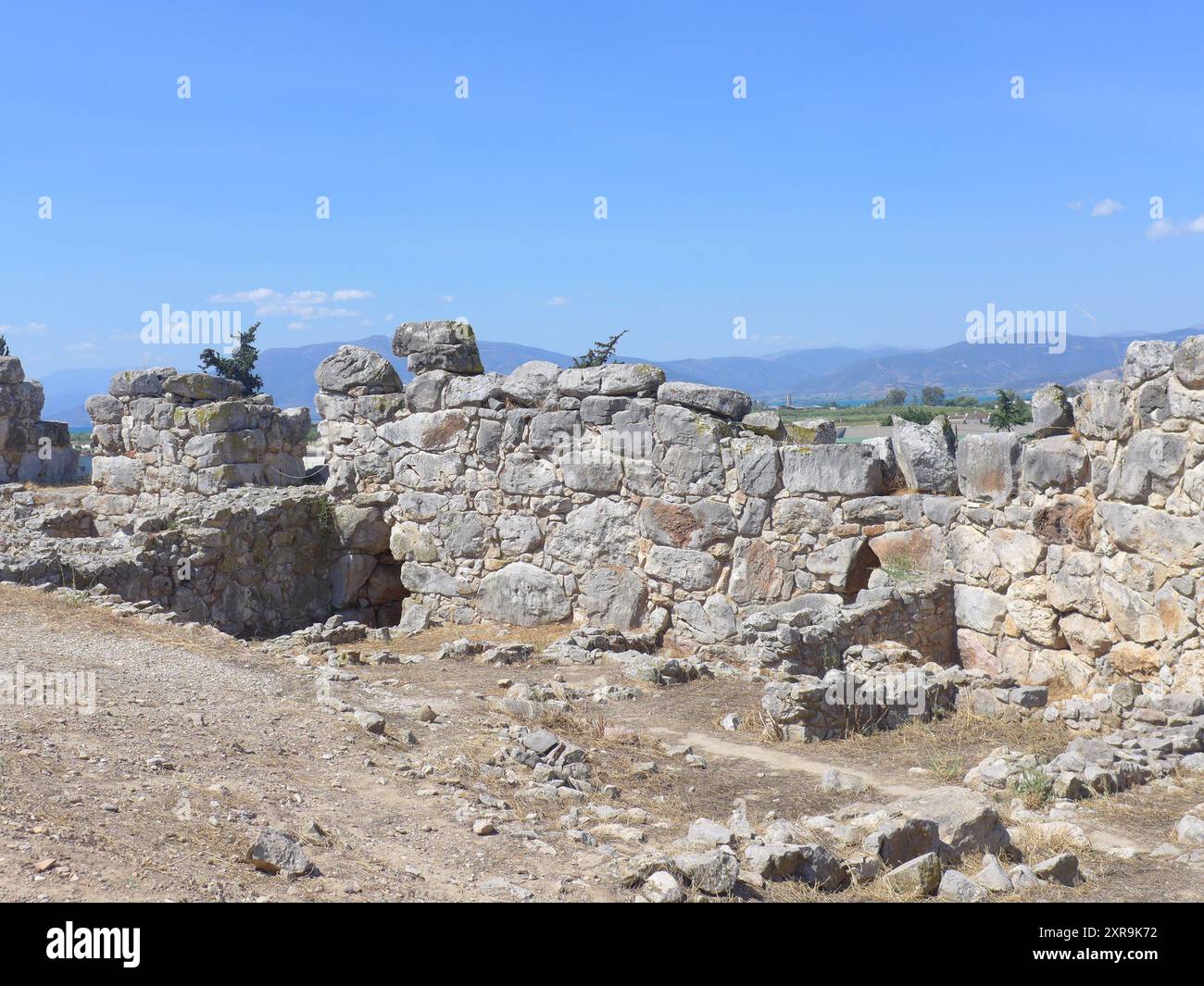 Tyrintha, Ancient Copper age citadels in Argolis, Peloponese, Greece ...