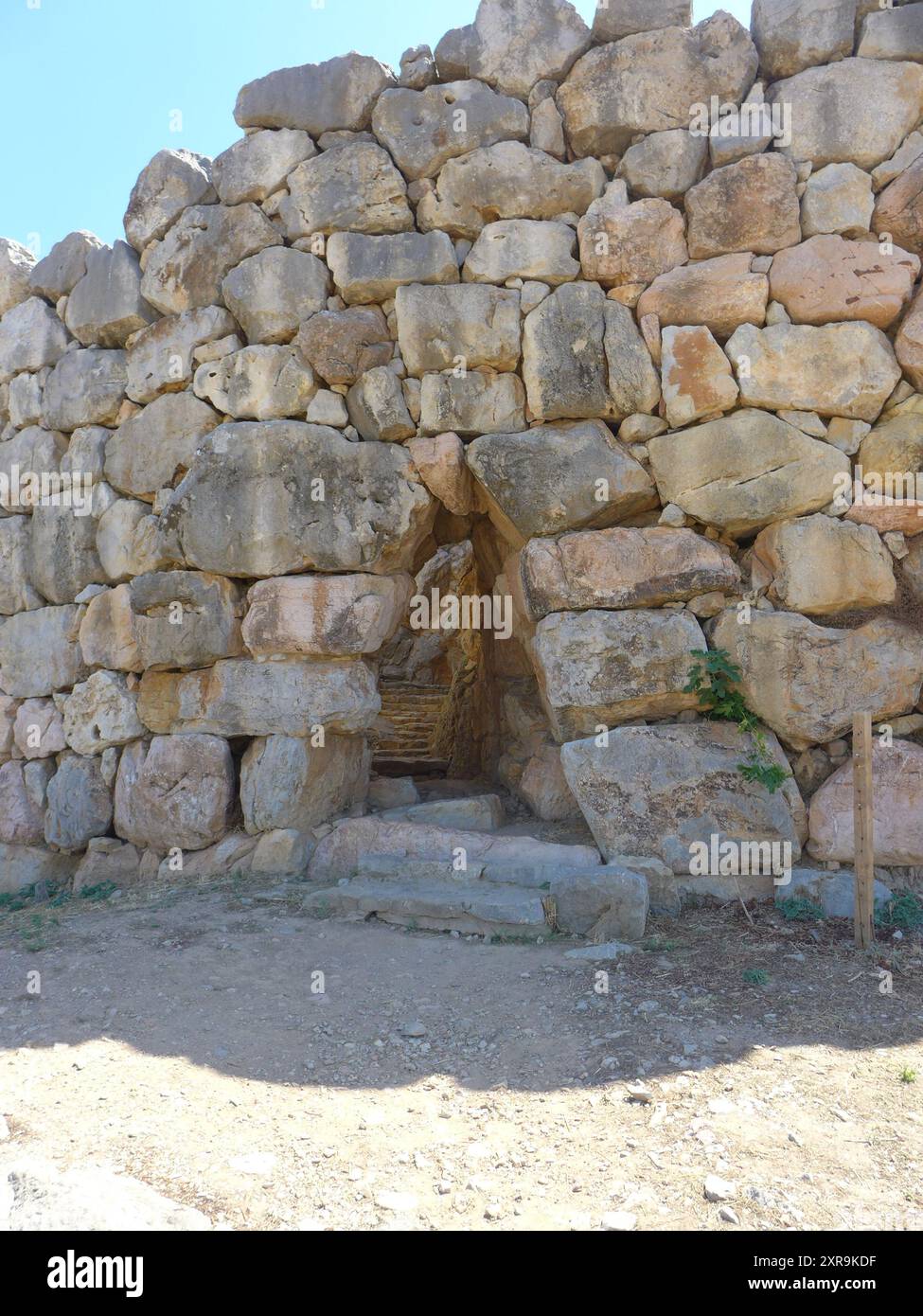 Tyrintha, Ancient Copper age citadels in Argolis, Peloponese, Greece ...