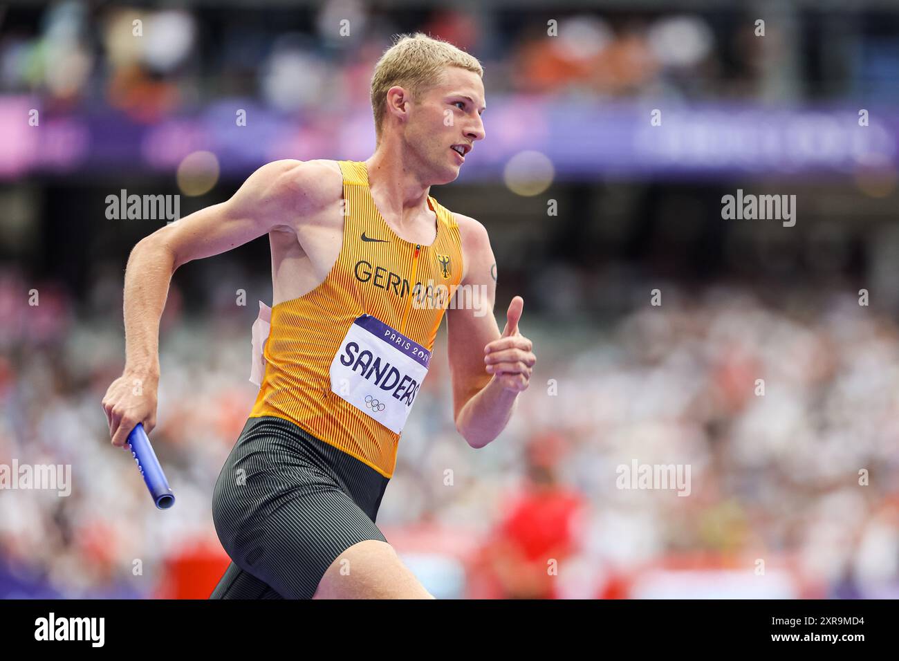 FRA, Olympische Spiele Paris 2024, 09.08.2024, Herren 4x400m Staffel 3 ...