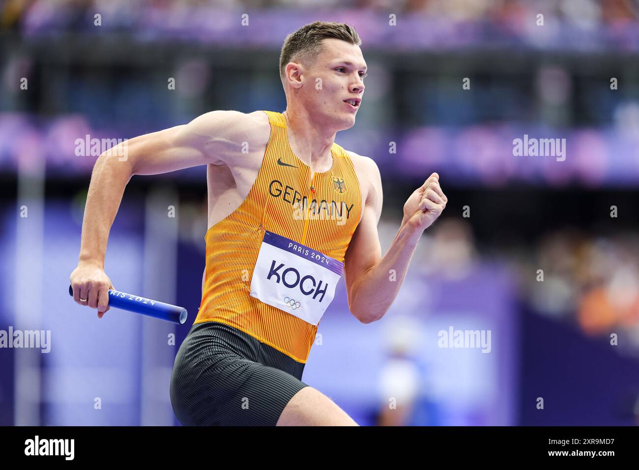 FRA, Olympische Spiele Paris 2024, 09.08.2024, Herren 4x400m Staffel 2 ...