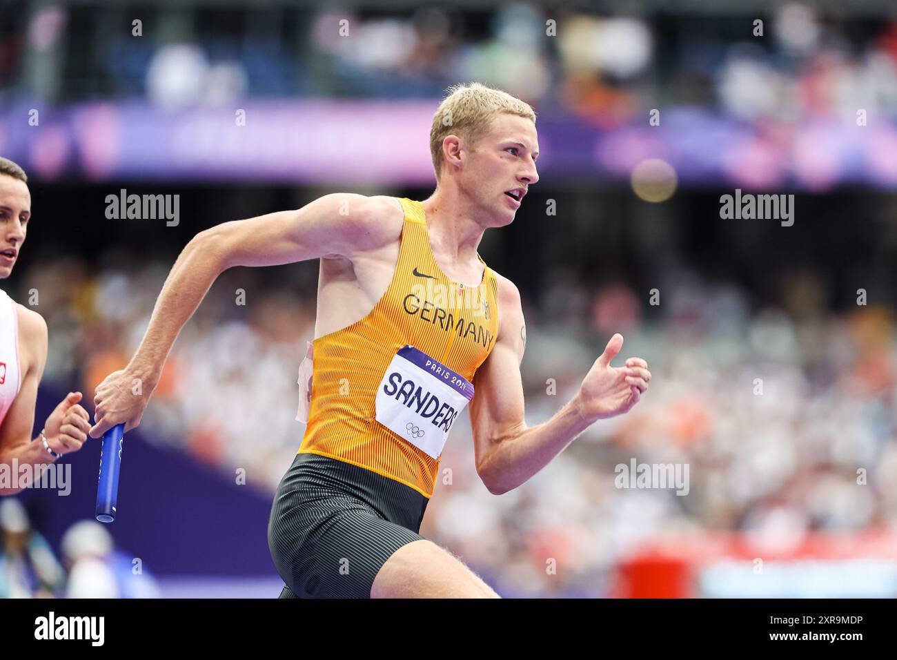 FRA, Olympische Spiele Paris 2024, 09.08.2024, Herren 4x400m Staffel 3 ...