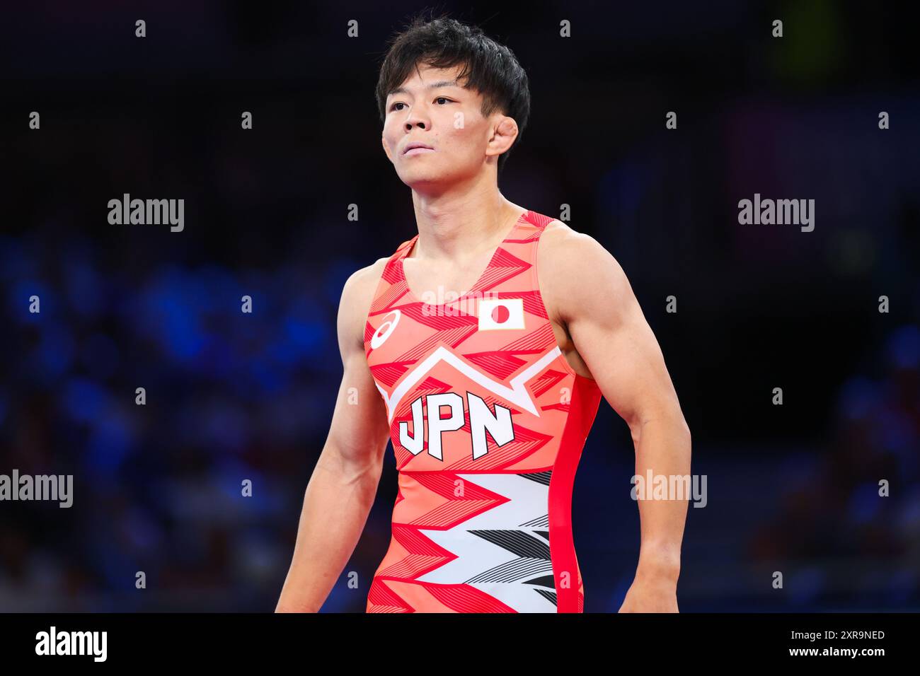 Paris, France. 8th Aug, 2024. Rei Higuchi (JPN) Wrestling : Men's Freestyle 57kg 1/4 Final ...