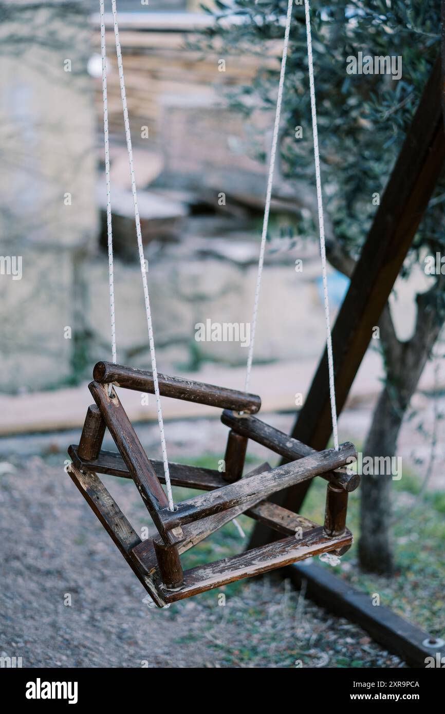 Swing toy travel wooden hi-res stock photography and images - Alamy