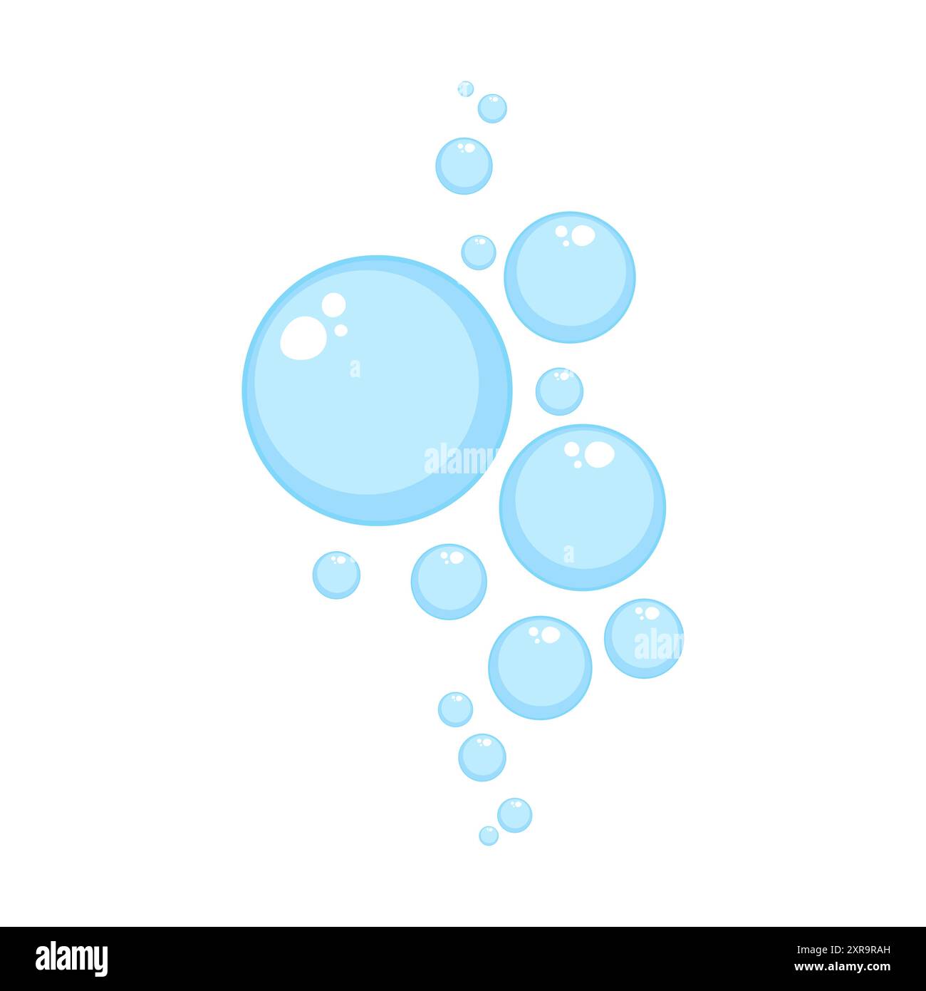 Blowing bubbles cartoon Cut Out Stock Images & Pictures - Alamy