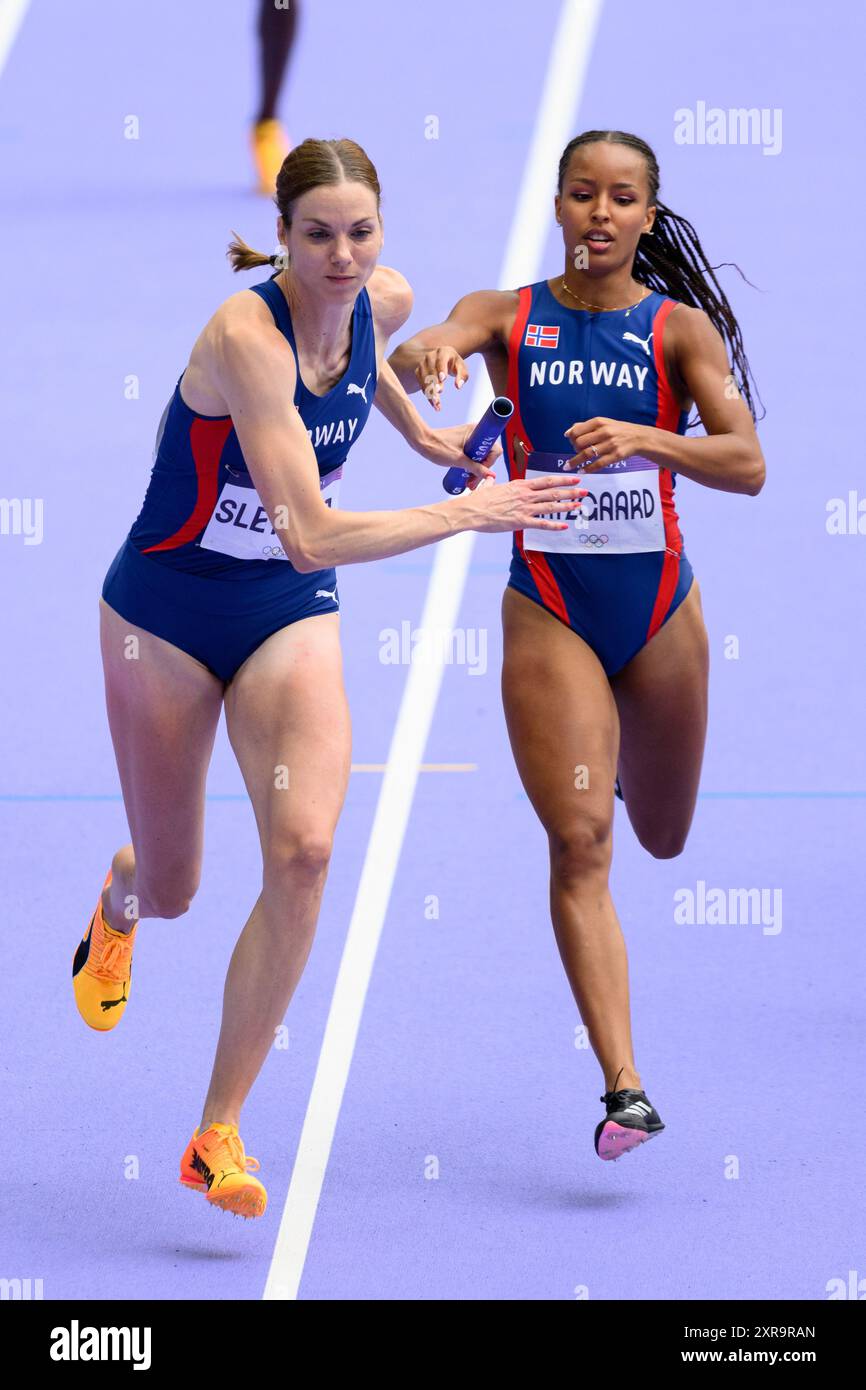 Elisabeth Slettum and Lakeri Ertzgaard of, Norway. , . compete in women ...