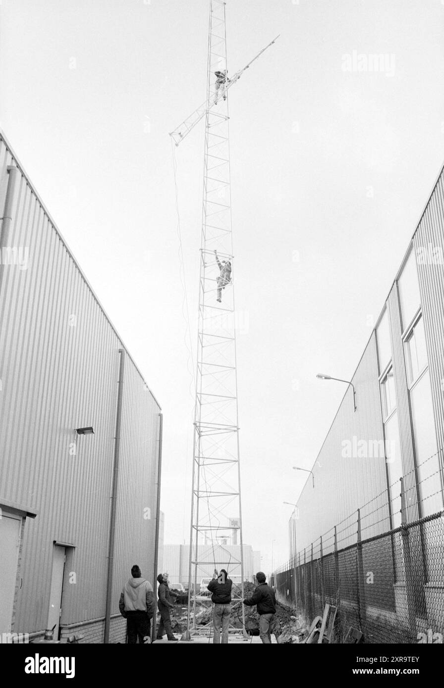 Installing vloh hoofddorp transmission tower hi-res stock photography ...