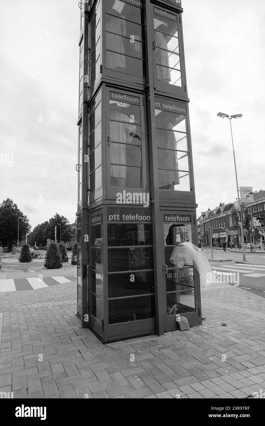 Telephone booth piece houtplein hi-res stock photography and images - Alamy