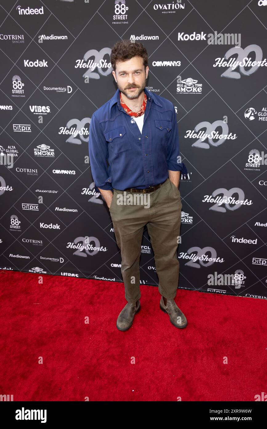 Los Angeles, USA. 8th August, 2024. Actor Alden Ehrenreich arrives at ...