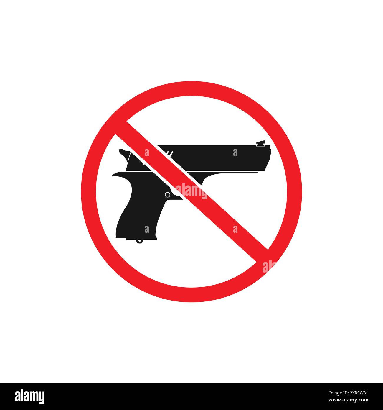 Arm Ben Icon. With Gun and Cross Symbols. Editable Flat Vector ...
