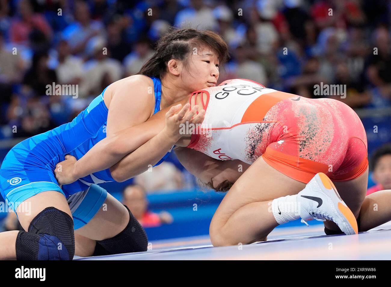 Canada's Ana Paula Godinez Gonzalez, right, and Japan's Sakura Motoki ...