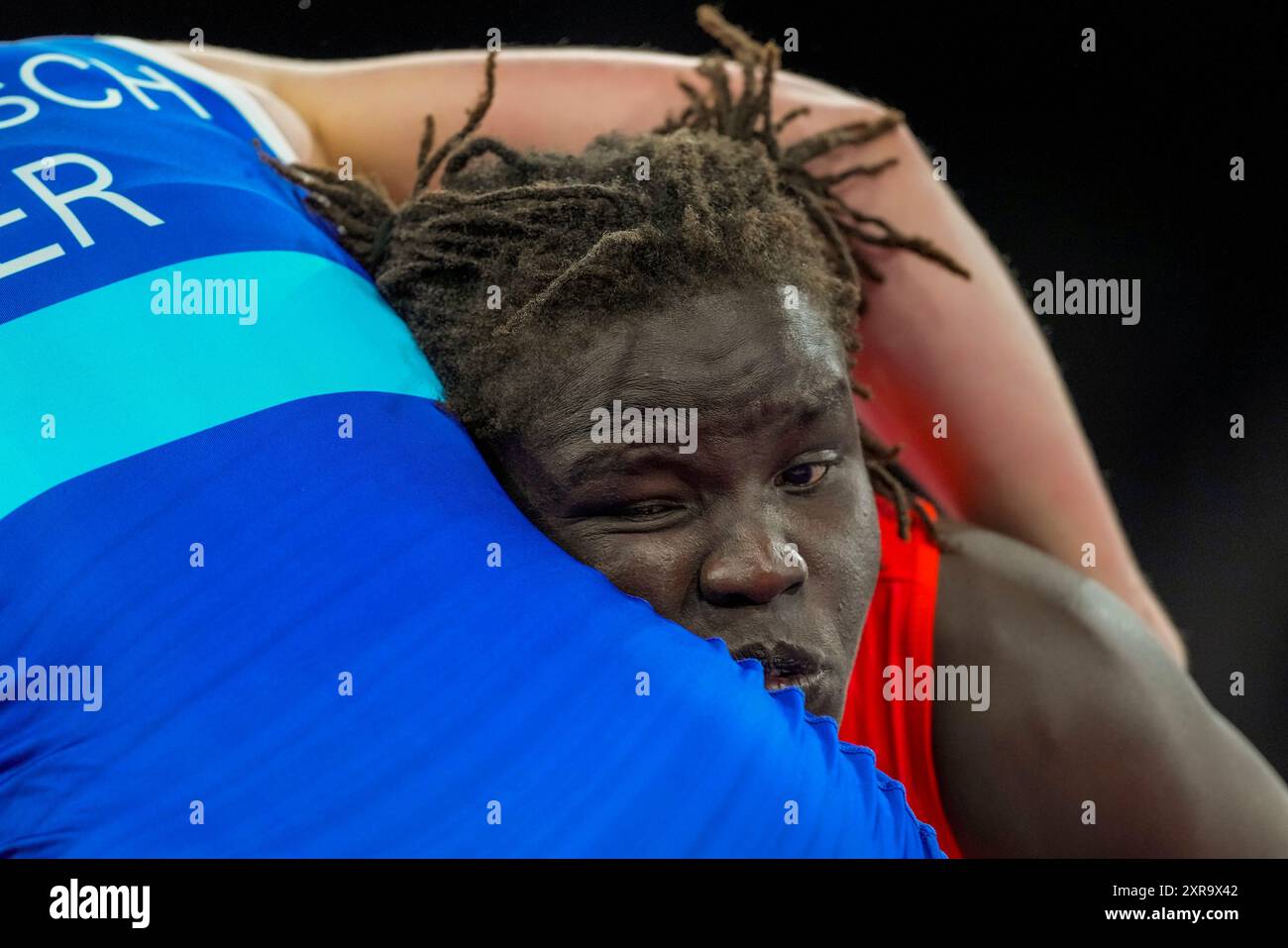 Paris, France 20240809. Grace Bullen from Norway against Luisa Niemesch ...