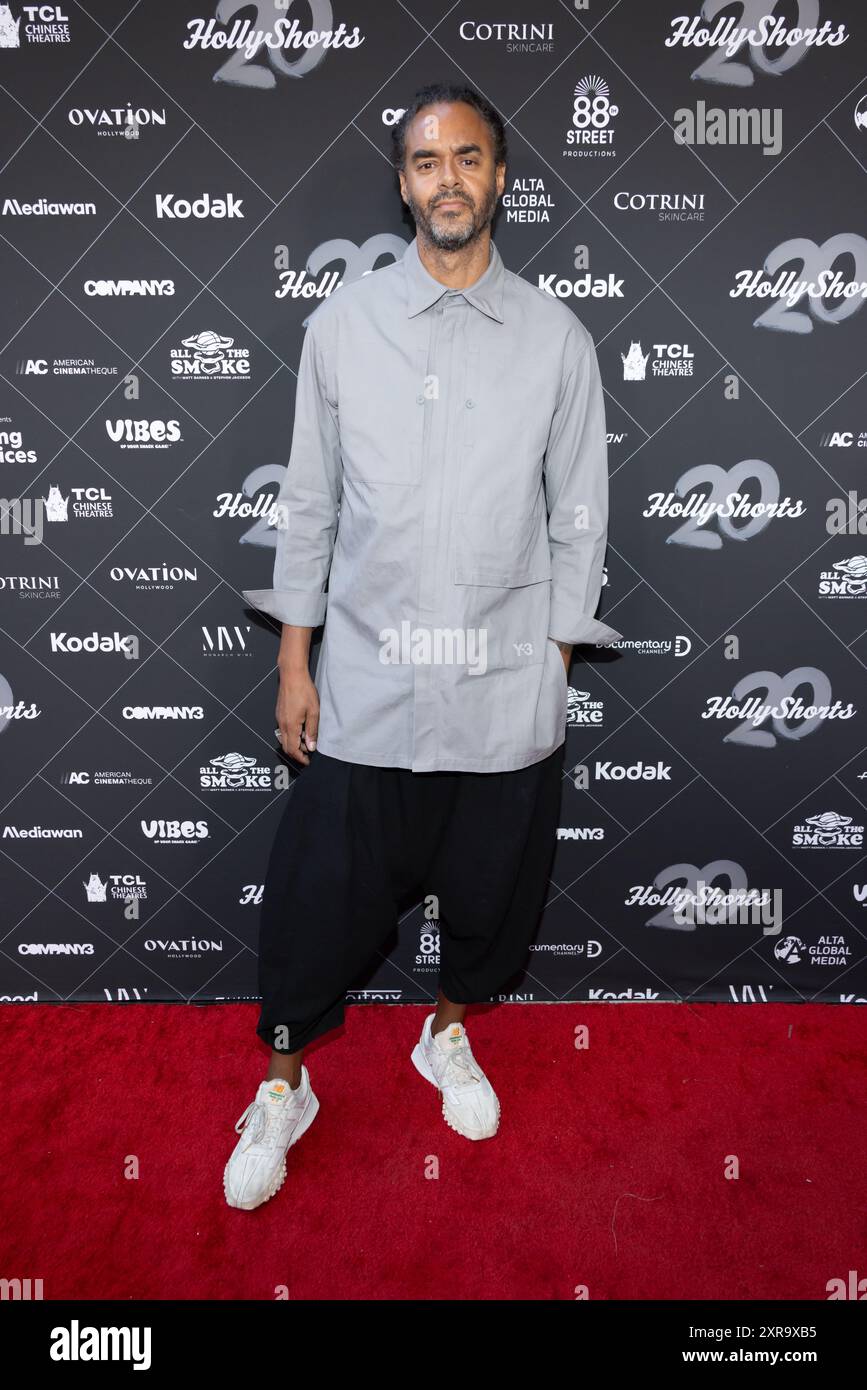 Los Angeles, USA. 8th August, 2024. Henri Binje arrives at the 20th ...