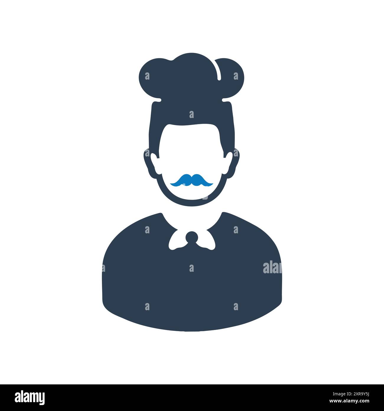 Restaurant Chef Icon. Editable Flat Vector Illustration Stock Vector ...