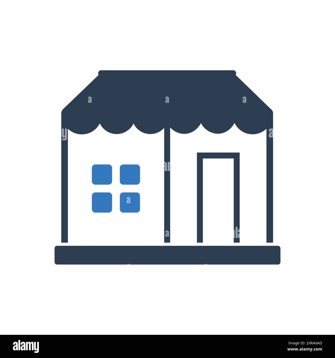 House Icon. Editable Flat Vector Illustration Stock Vector Image & Art ...