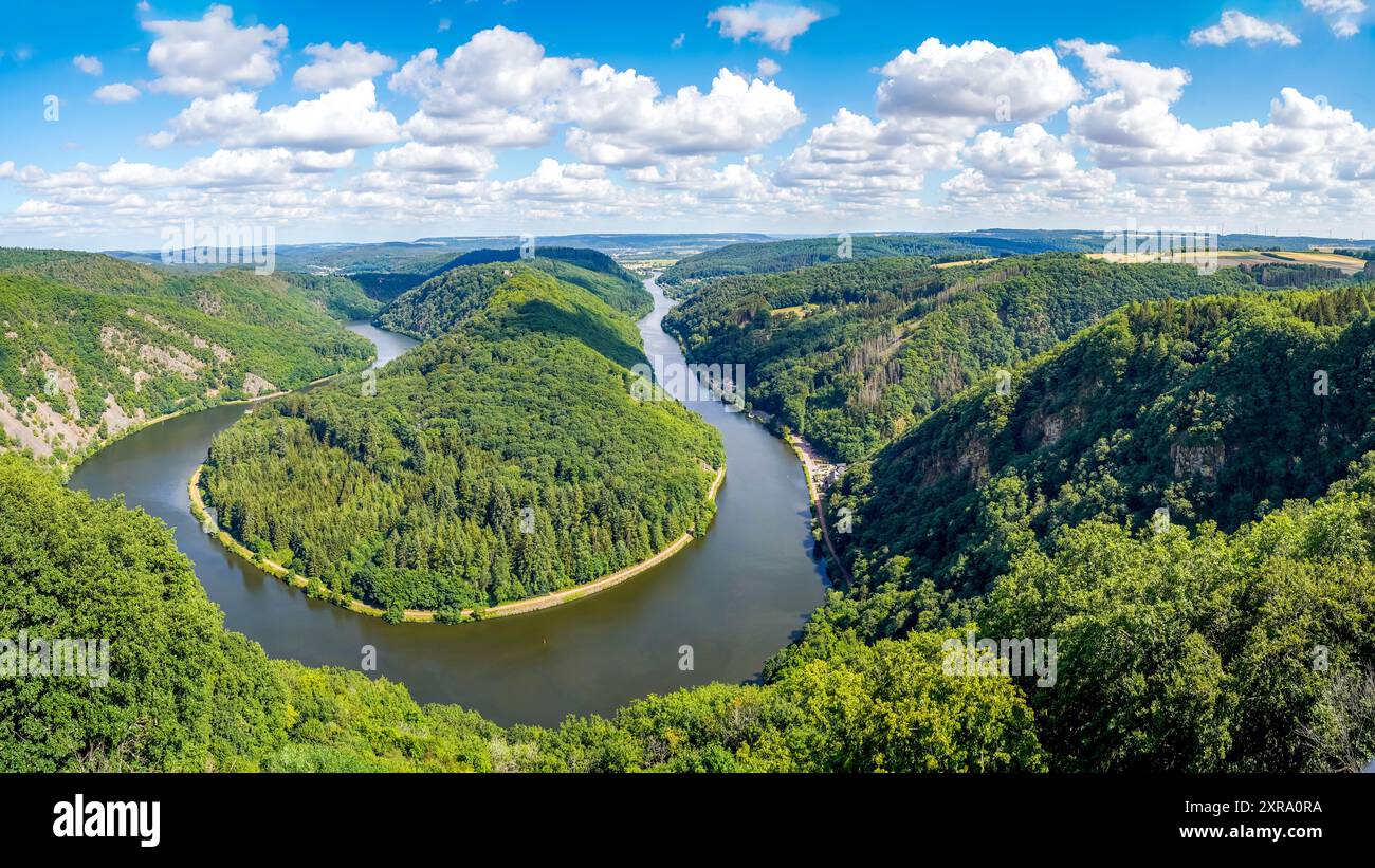 Landscape saarland treetop path hi-res stock photography and images - Alamy