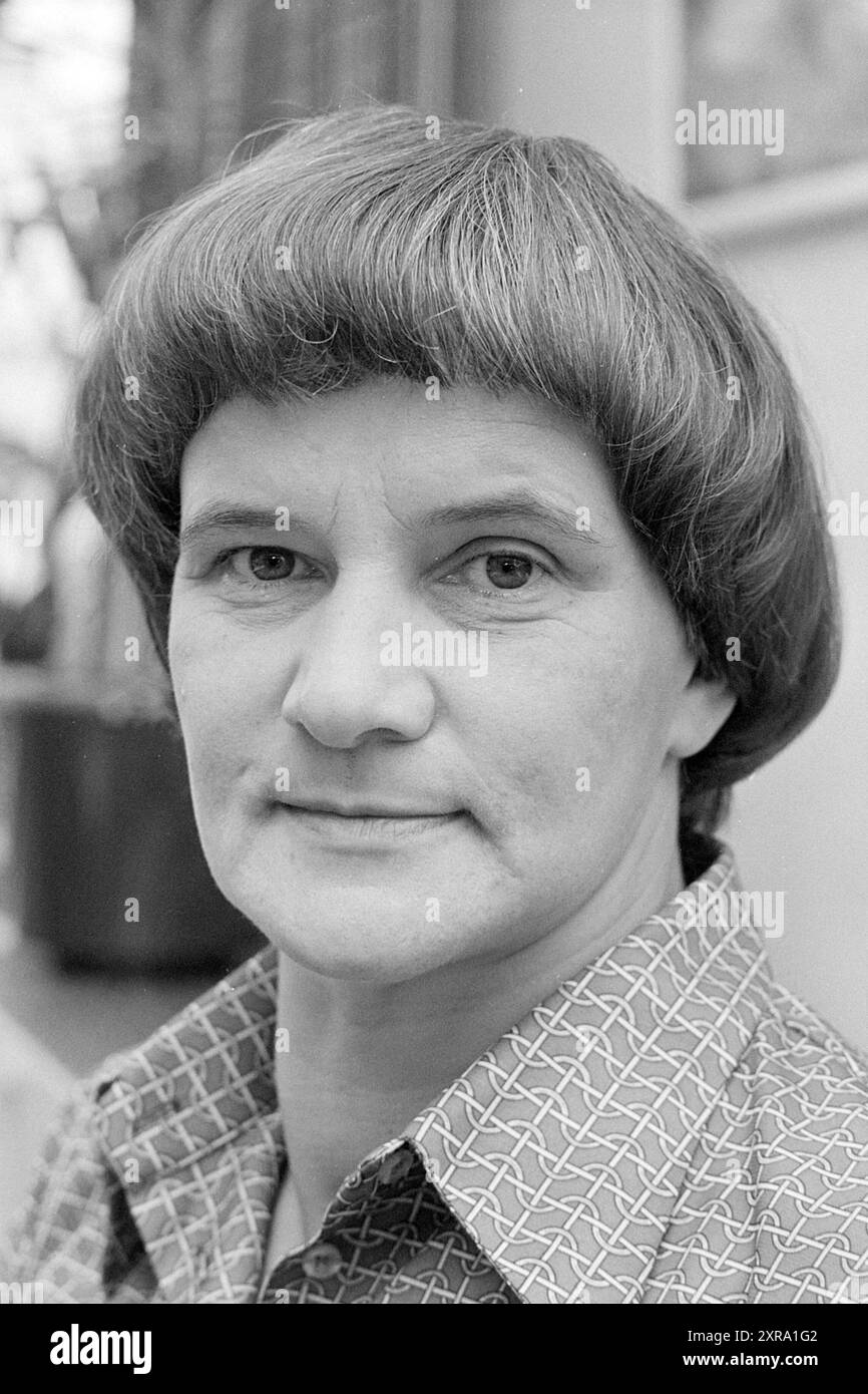 Portrait of Mrs. Harms of the Provincial Executive, Prov. States, Prov ...