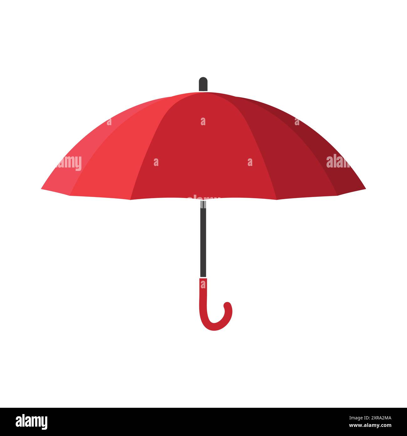 Umbrella Icon. Editable Flat Vector Illustration Stock Vector Image ...