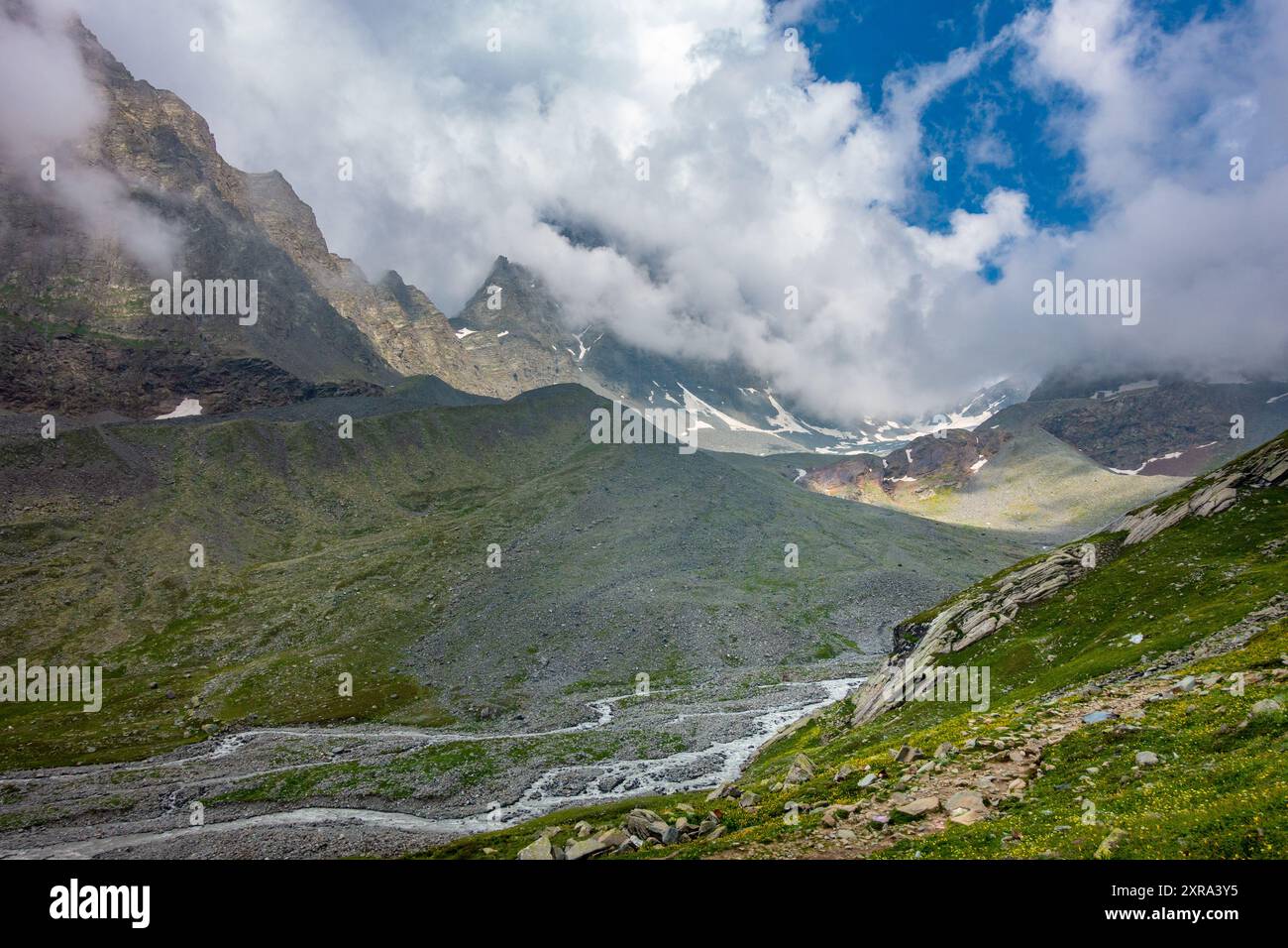 Explore Chamba Valley's stunning glacial rivers and towering Himalayan peaks, including the ...